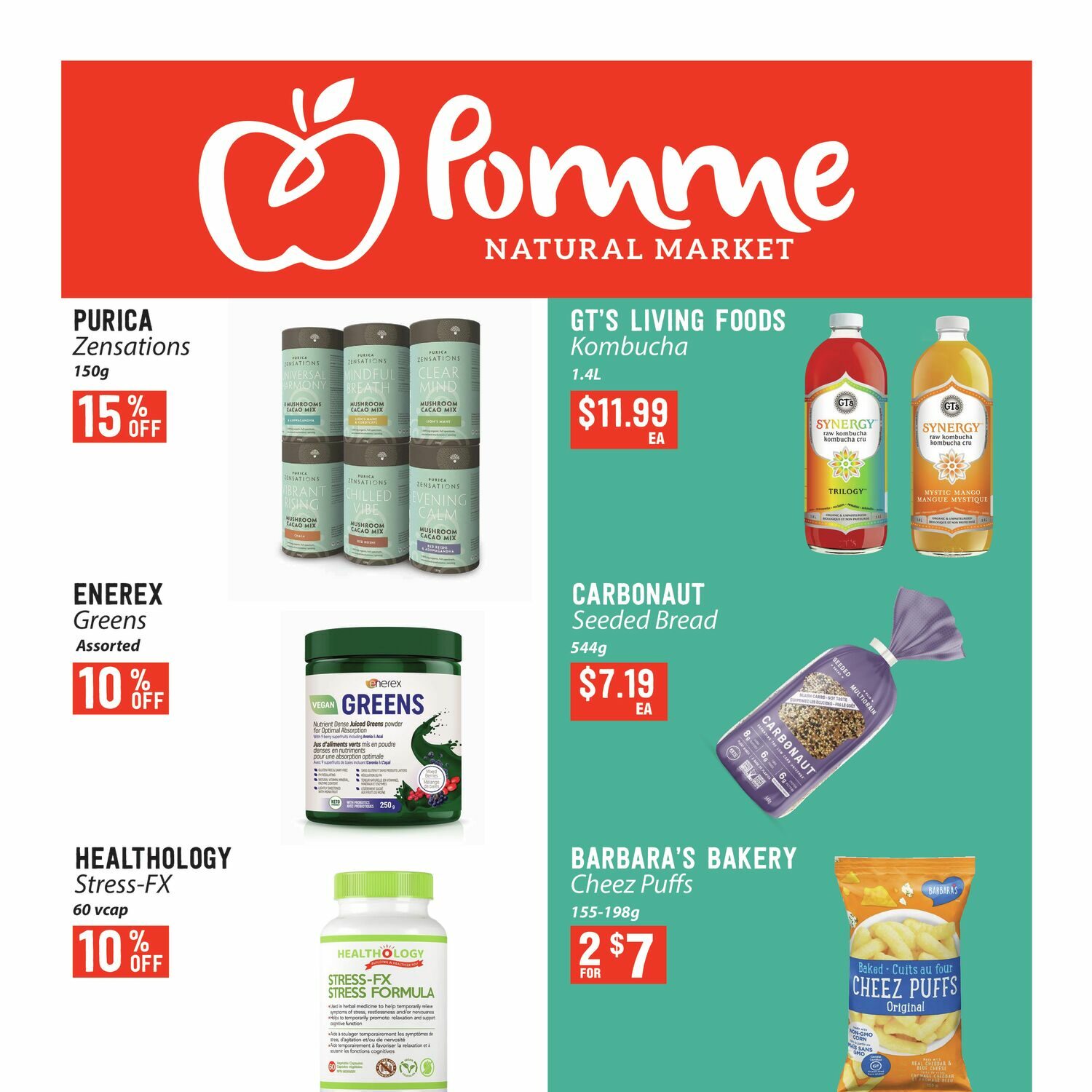 Pomme Natural Market Weekly Flyer - Monthly Specials - Mar 28 – May 1 ...