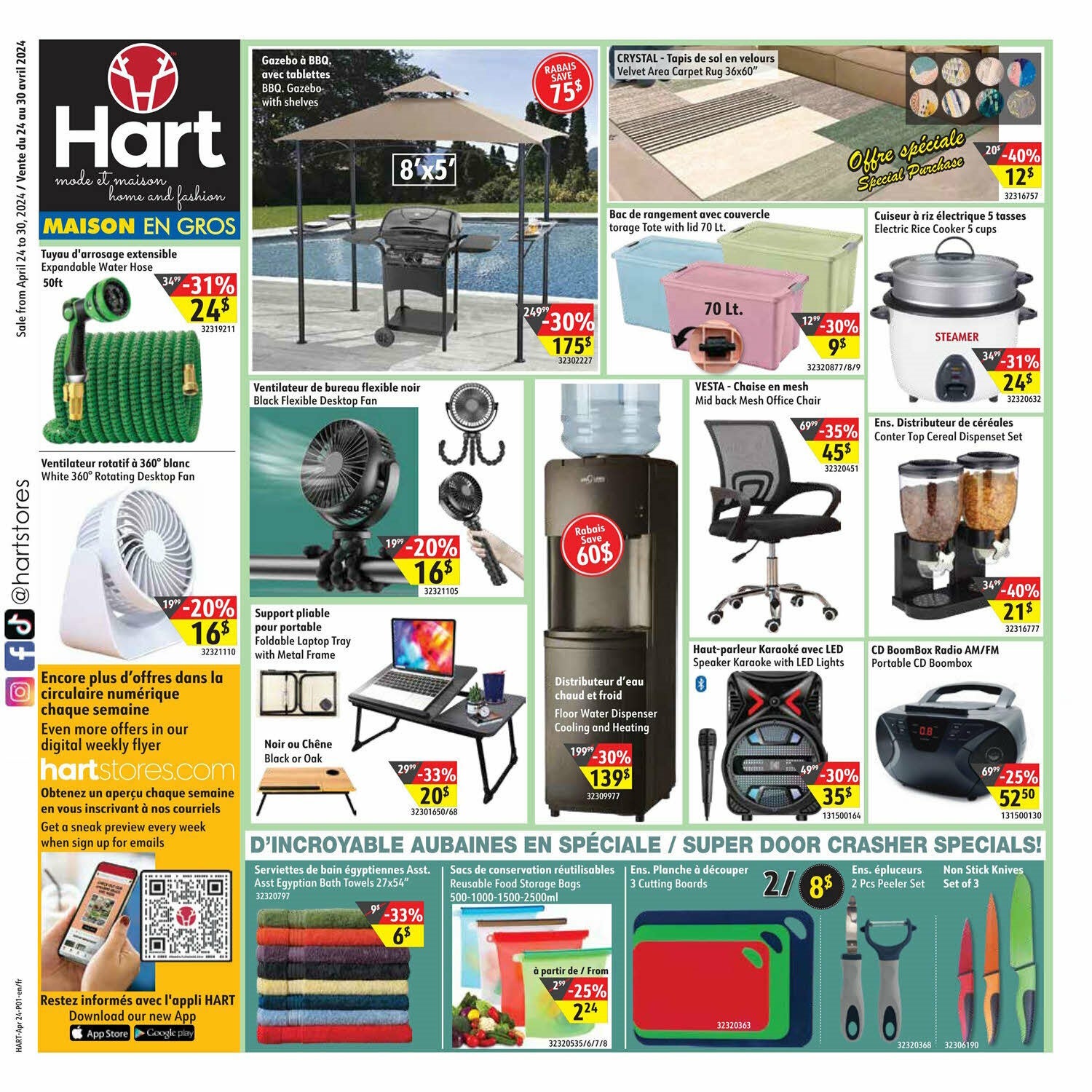 Hart Stores Weekly Flyer - Weekly Specials - Apr 24 – 30 - RedFlagDeals.com