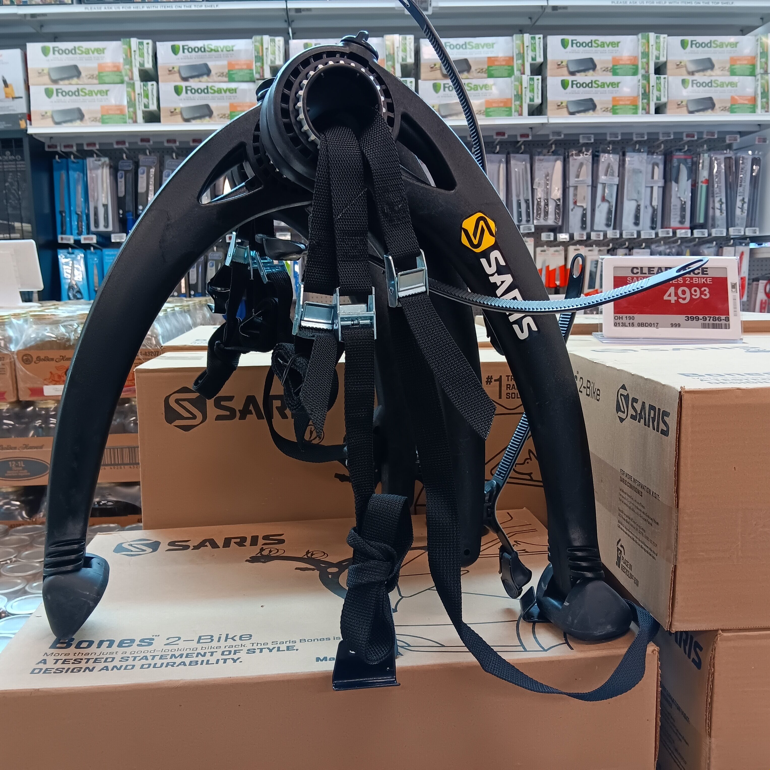 [Canadian Tire] Clearance: Saris Bones trunk mount 2 bike rack $49.93 ...