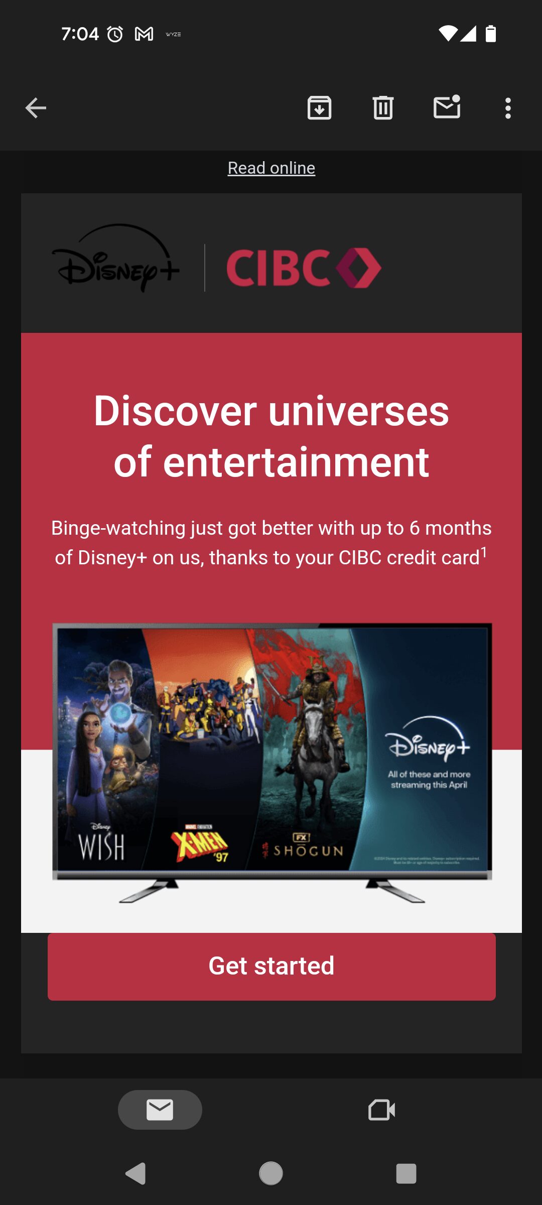 [Disney+] 6 months free Disney+ CIBC credit card (YYMV) - RedFlagDeals ...
