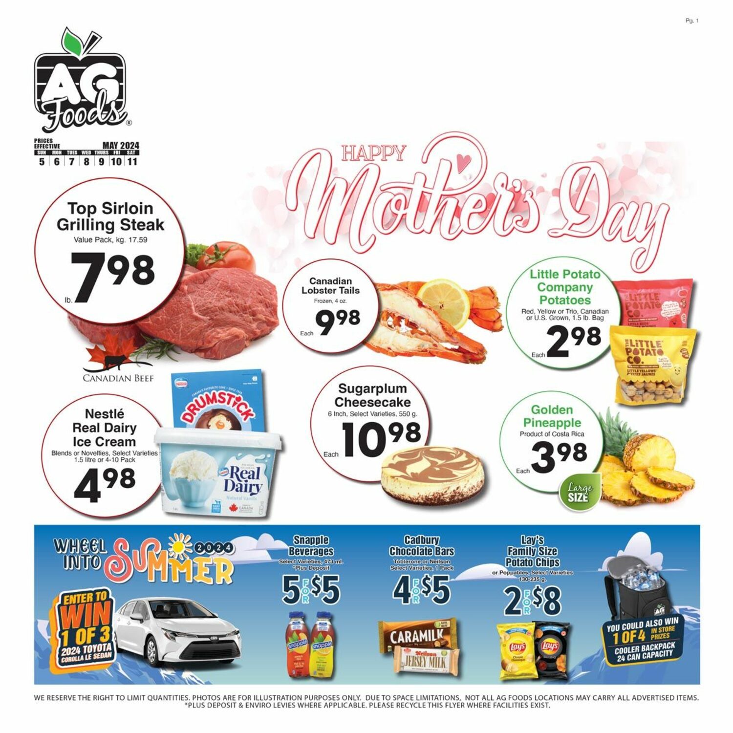 AG Foods Weekly Flyer - Weekly Specials - May 5 – 11 - RedFlagDeals.com