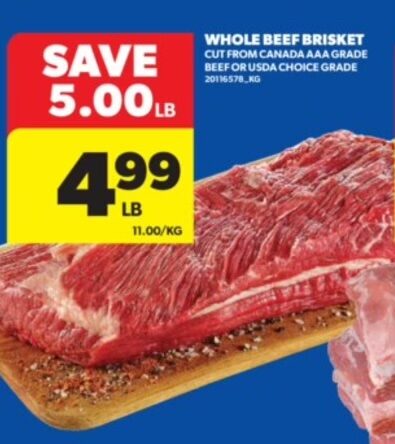 [Real Canadian Superstore] AAA Beef Brisket 4.99/lb - RedFlagDeals.com ...