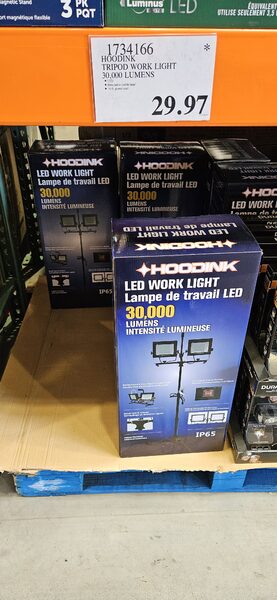[Costco] Clearance LED Work Light with stand - 30,000 lumens - 29.97 ...
