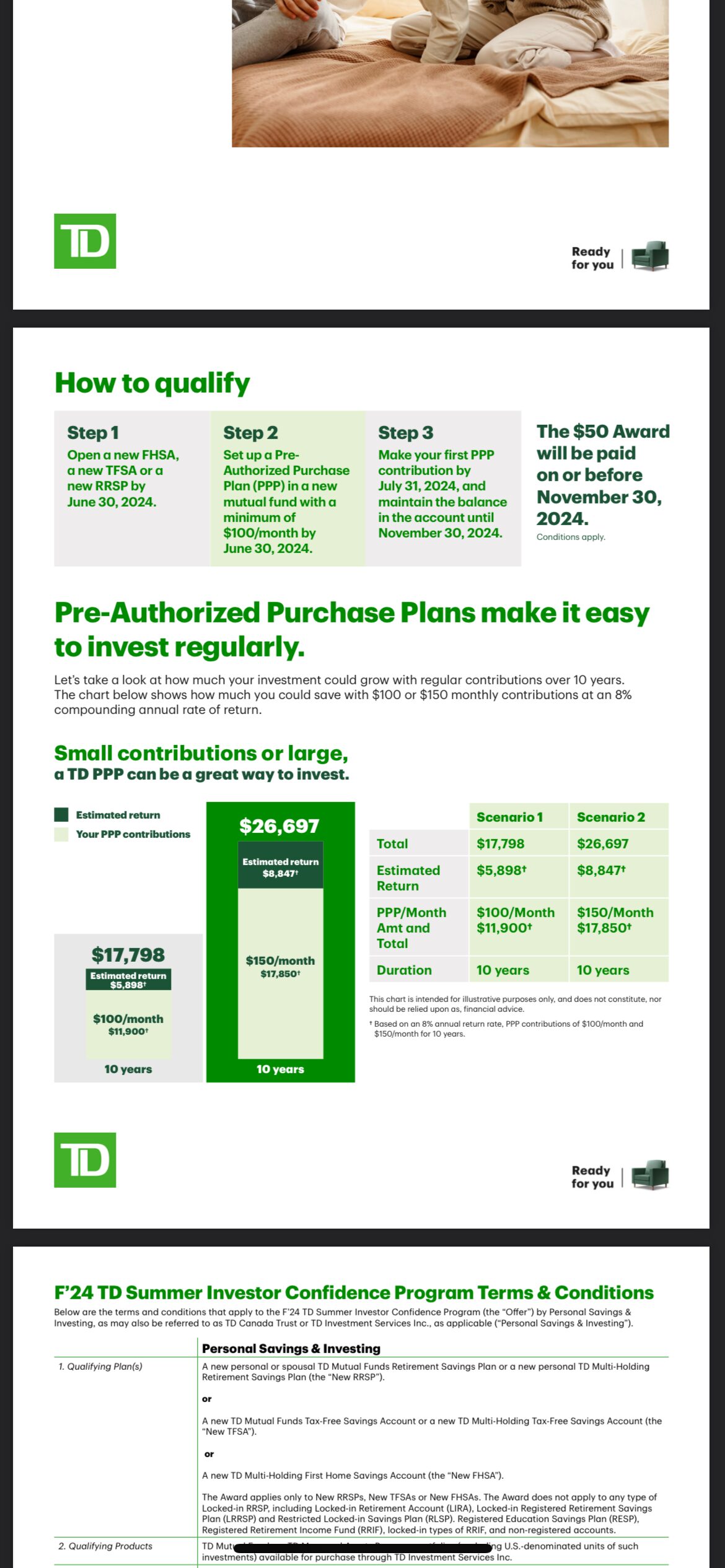TD - $200 just for signing up TFSA/ RRSP/ FHS - RedFlagDeals.com Forums