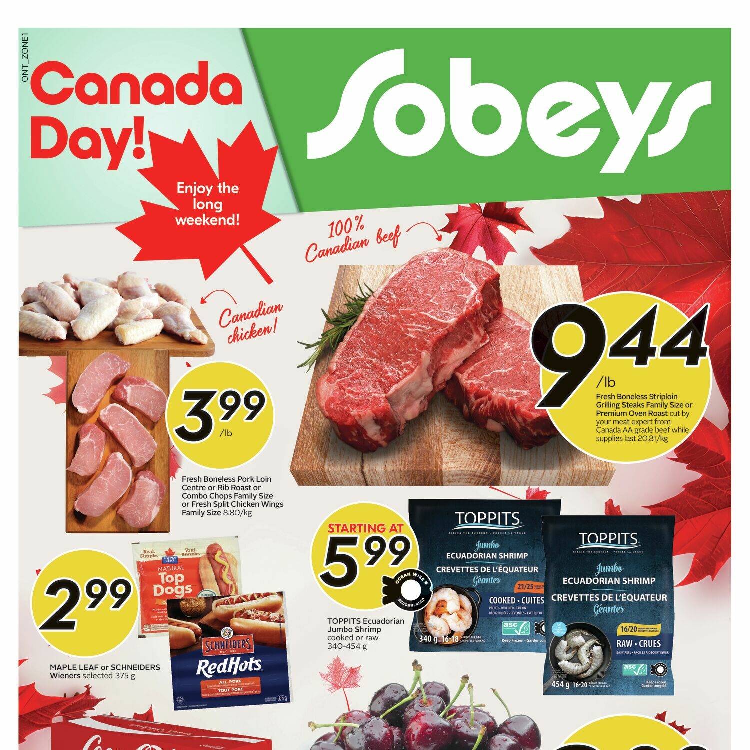 Sobeys Weekly Flyer - Weekly Savings (ON) - Jun 27 – Jul 3 ...