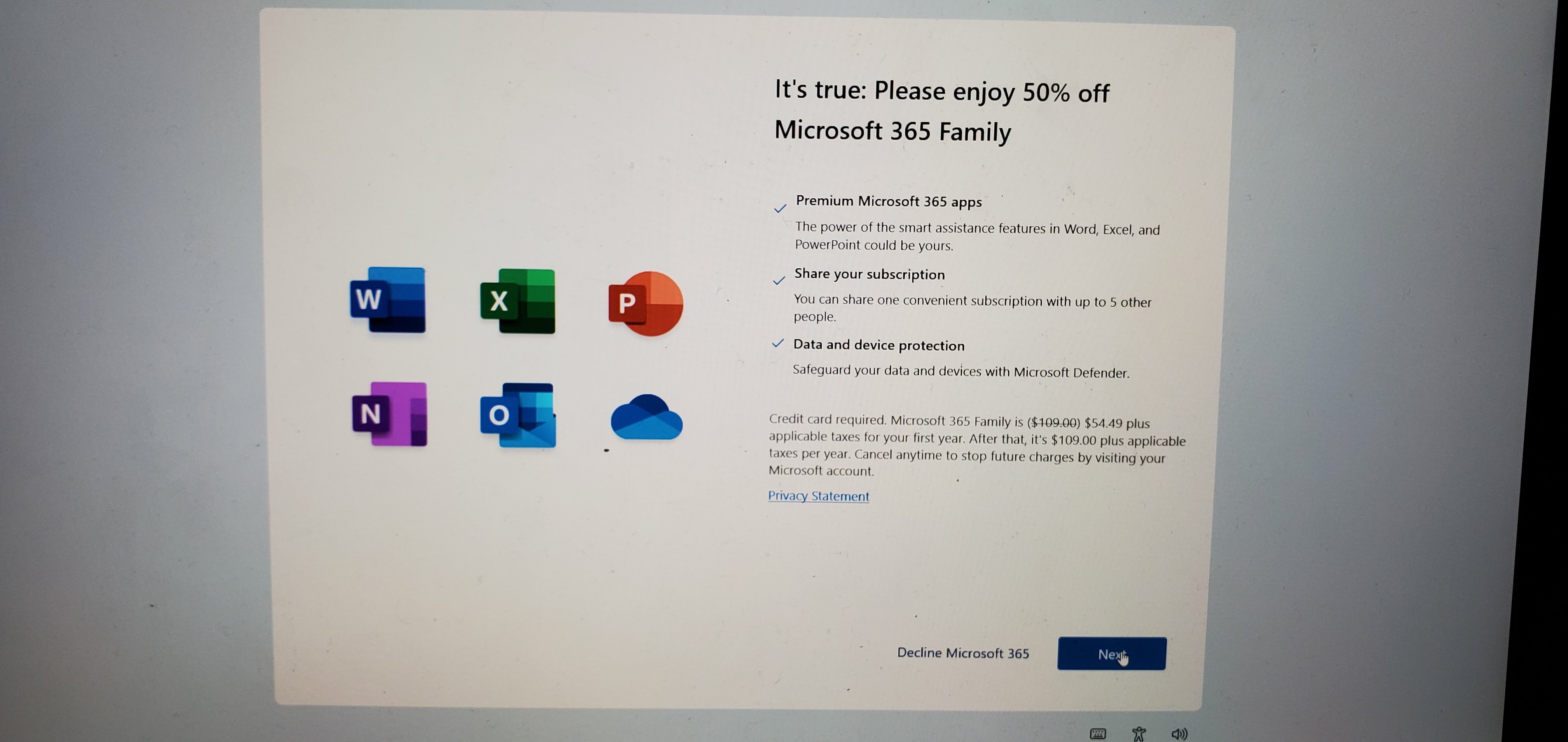 [Microsoft] Microsoft 365 Family 50% off 1st year (YMMV) - RedFlagDeals ...
