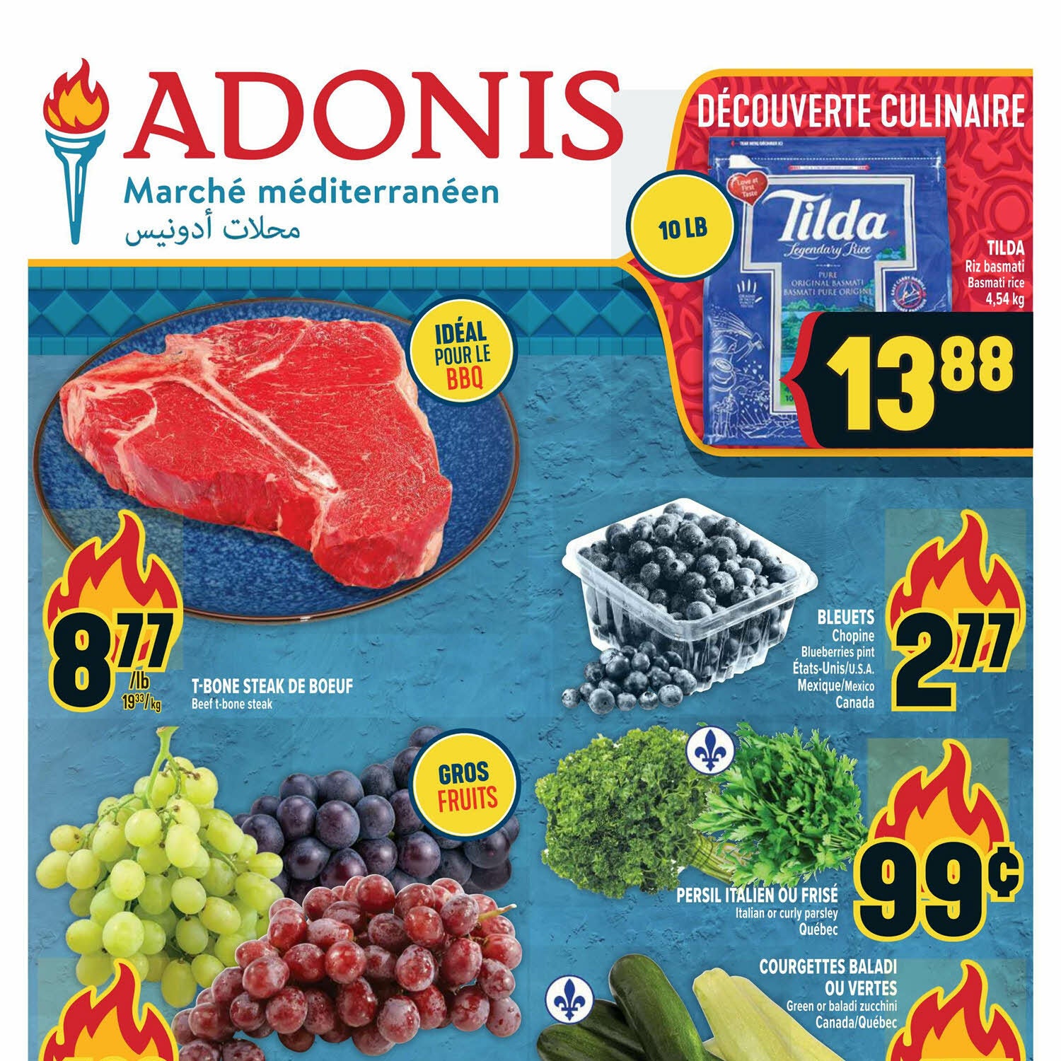 Marche Adonis Weekly Flyer - Weekly Specials (QC) - Jul 11 – 17 ...