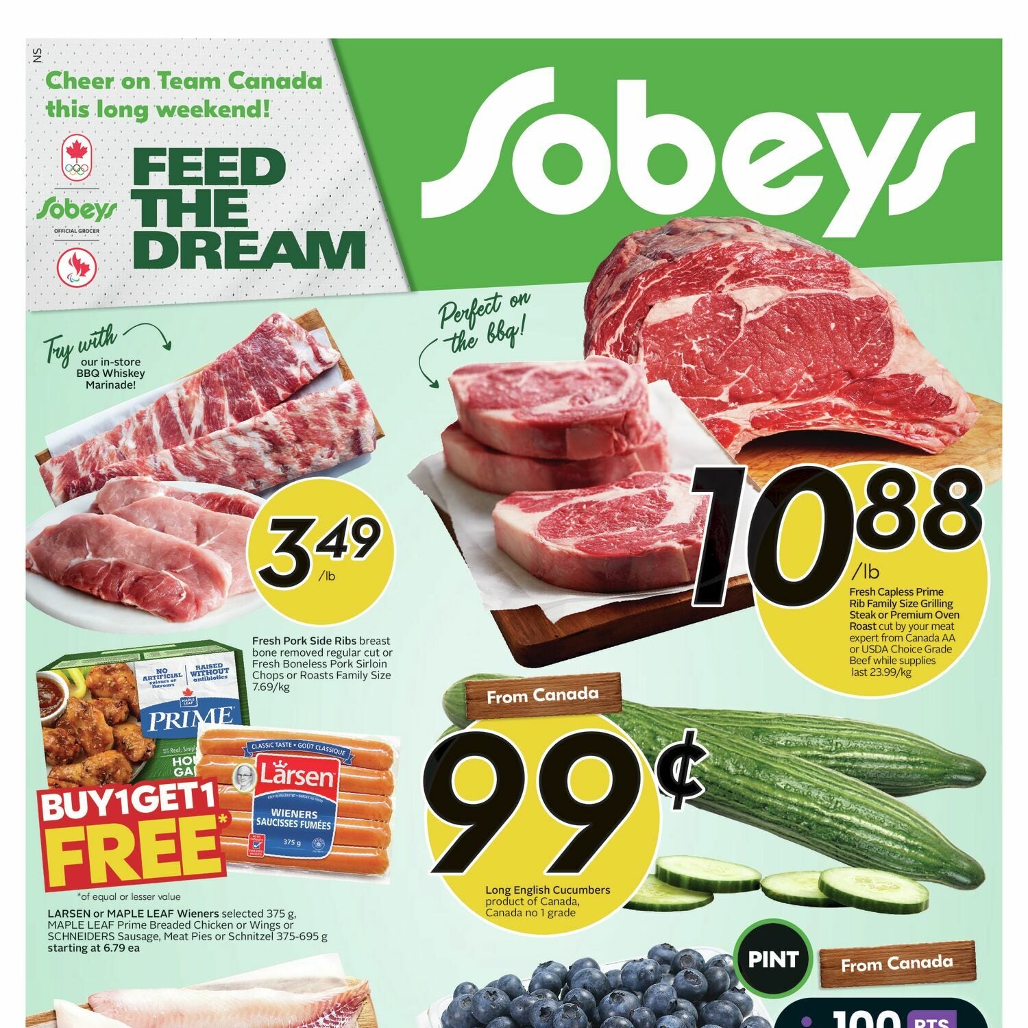 Sobeys Weekly Flyer - Weekly Savings (NS) - Aug 1 – 7 - RedFlagDeals.com