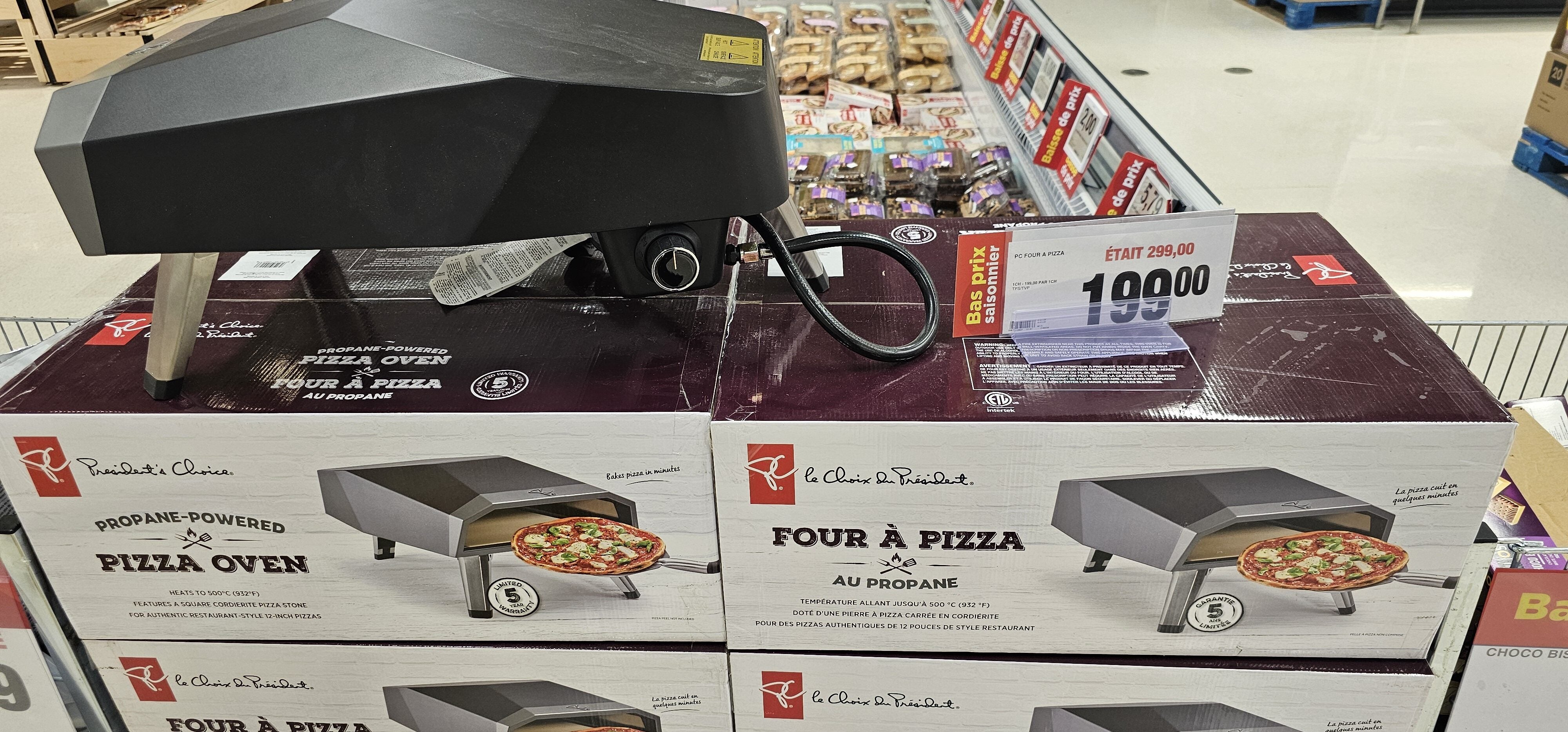 [Maxi] PC Propane pizza oven 199$ instead of 299$ 5 years warranty YMMV ...