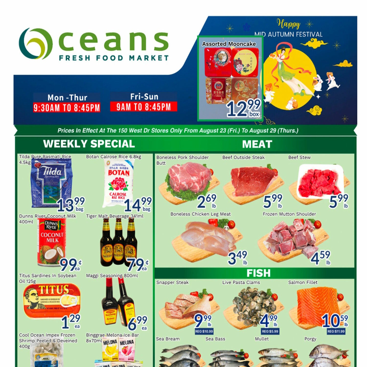 Oceans Fresh Food Market Weekly Flyer - West Dr. Store Only - Weekly ...