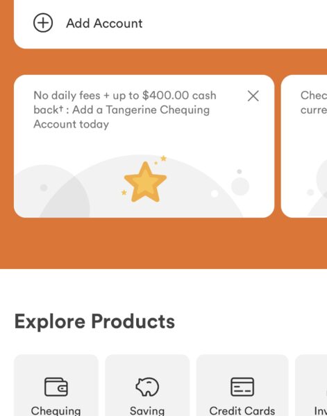 [Tangerine] Earn up to $400 with a no-fee daily Tangerine Chequing ...