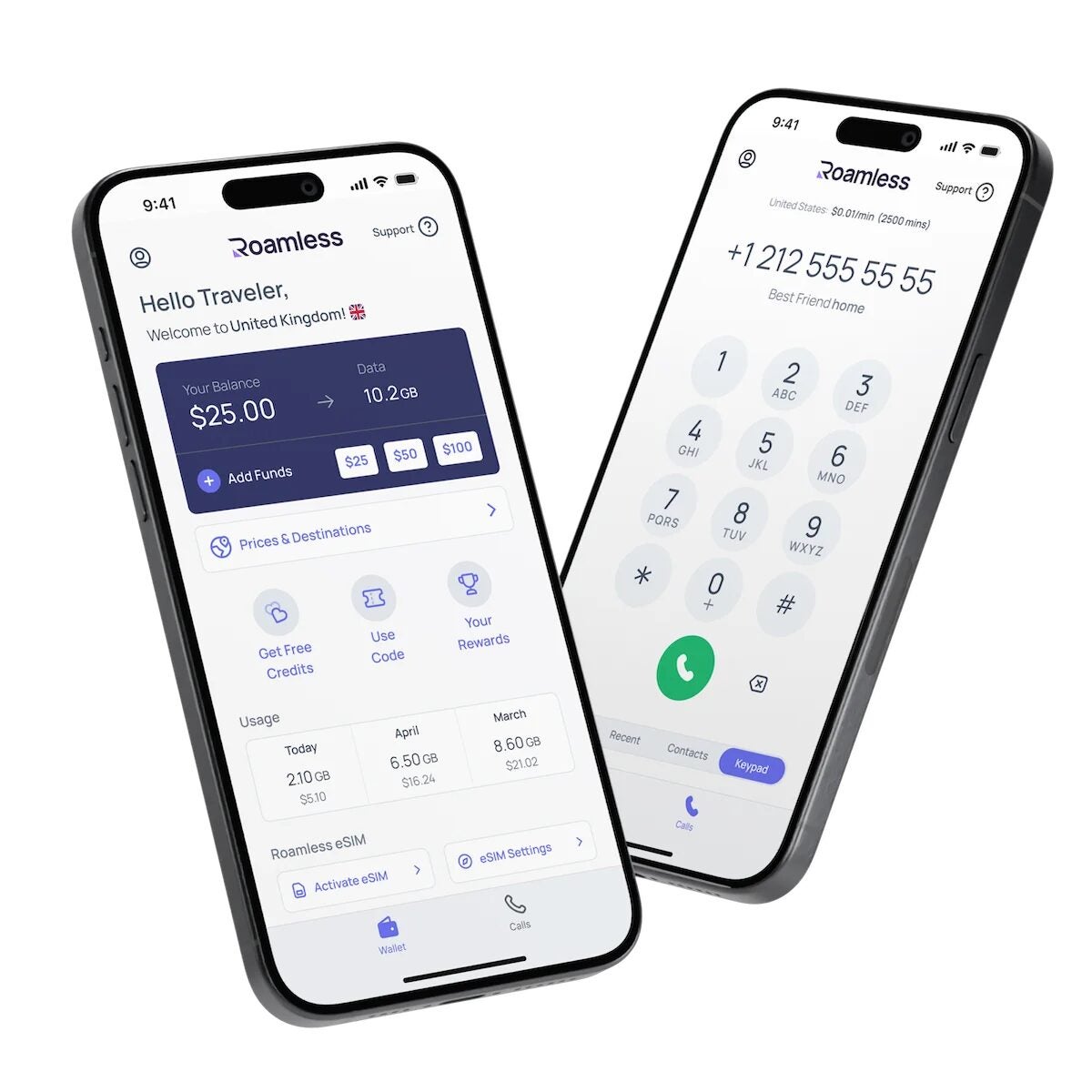 [roamless.com] Roamless eSIM free USD3.75 with code GRE24 (YMMV) or ...