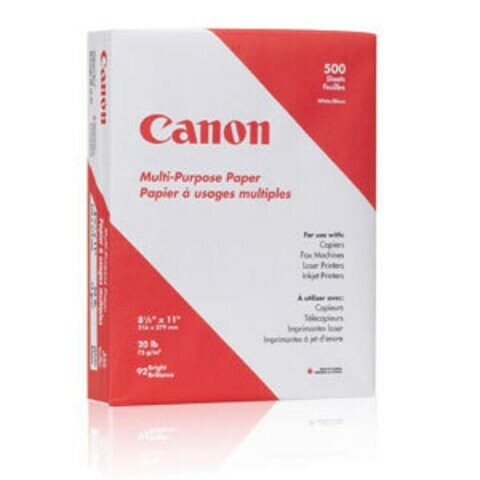 [The Source] Canon 8.5” x 11” Letter Size Multi-Purpose Paper – 500 ...