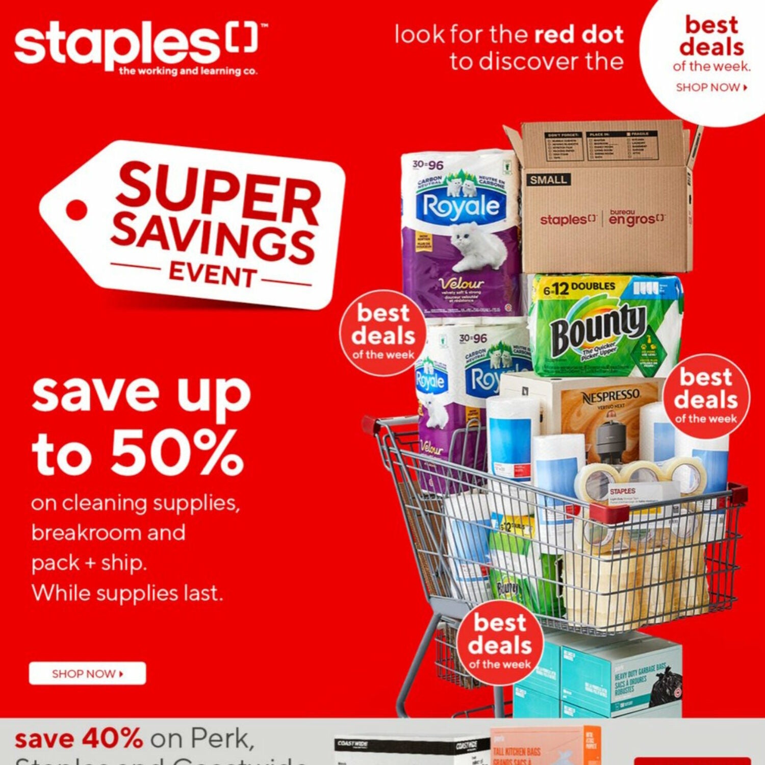 Staples Weekly Flyer - Weekly Deals - Super Savings Event - Sep 25 ...