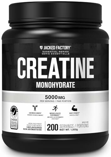 [Amazon.ca] [Prime Day] Jacked Factory Creatine 1kg $38.99 ...