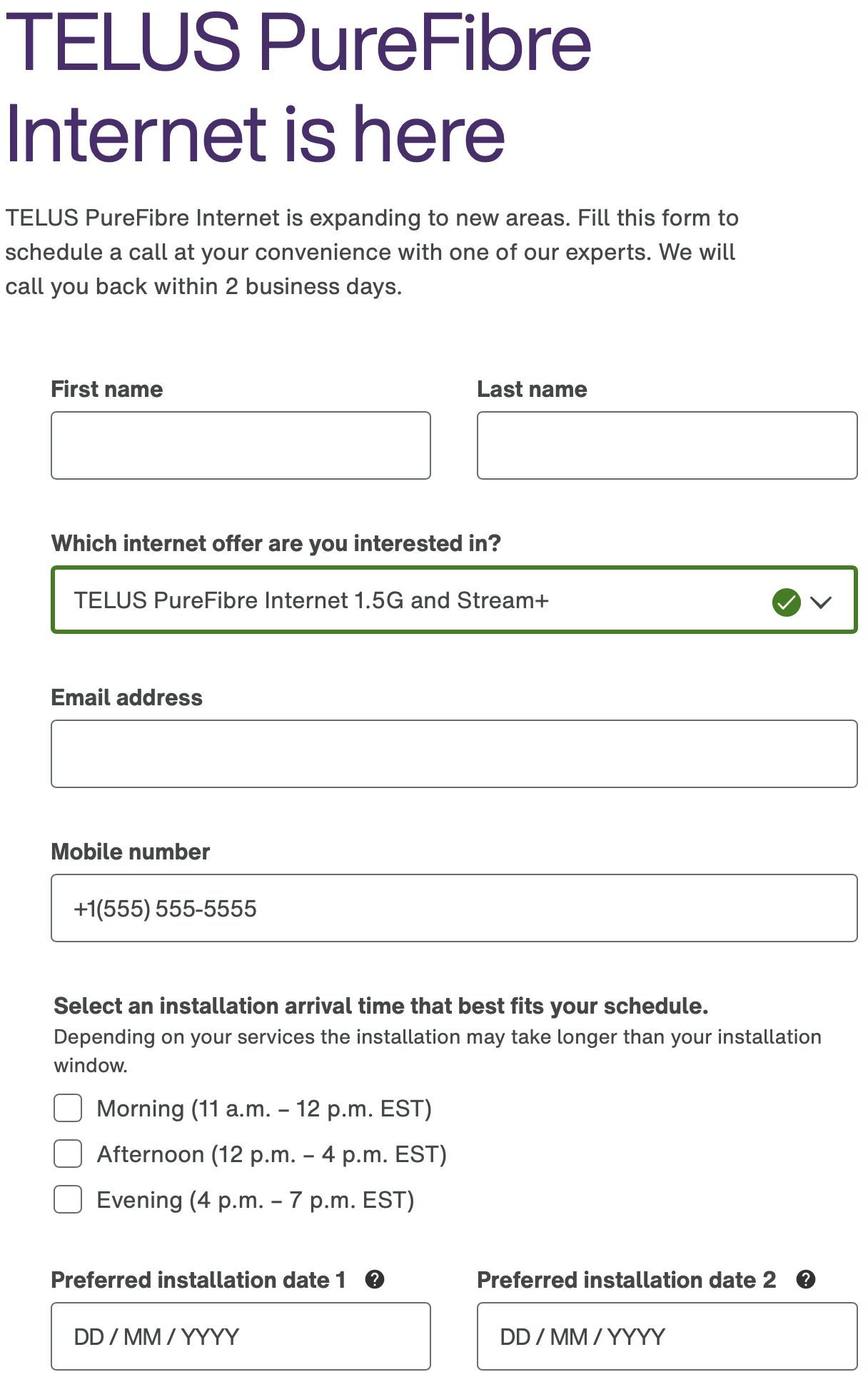 Telus is expanding its PureFibre internet to Ontario, Quebec ...