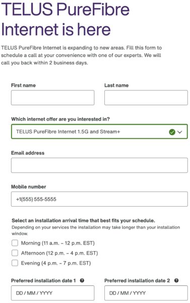 Telus is expanding its PureFibre internet to Ontario, Quebec ...