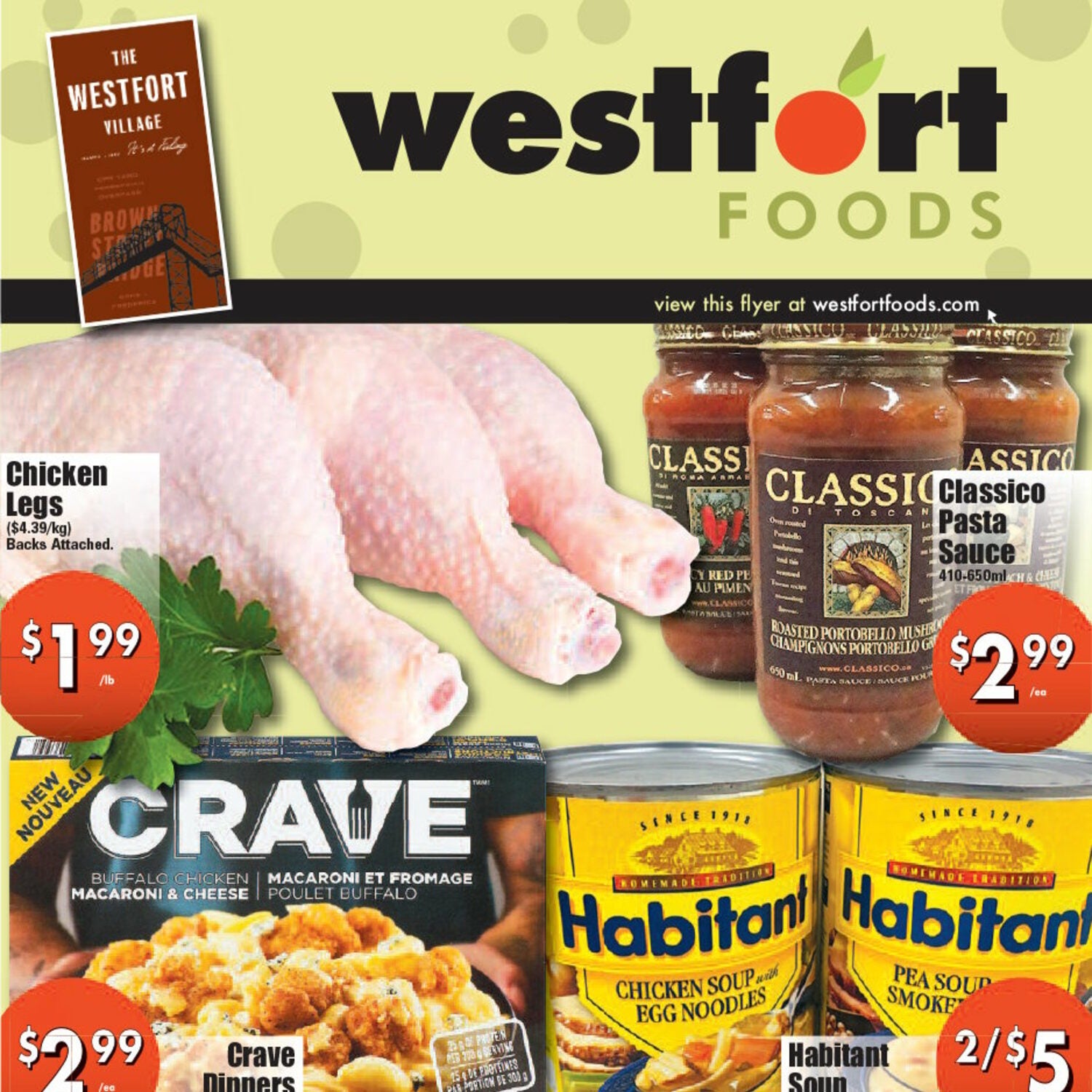 Westfort Foods Weekly Flyer - Weekly Specials - Nov 1 – 7 ...