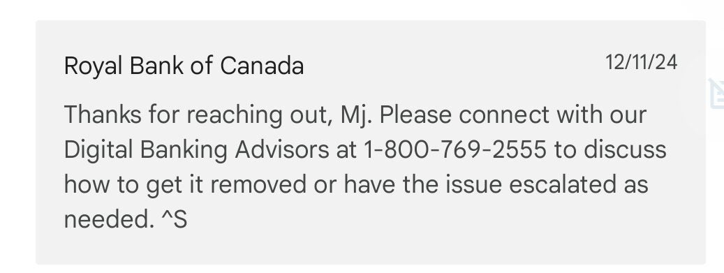 RBC Verification pop up issue, two phones - RedFlagDeals.com Forums