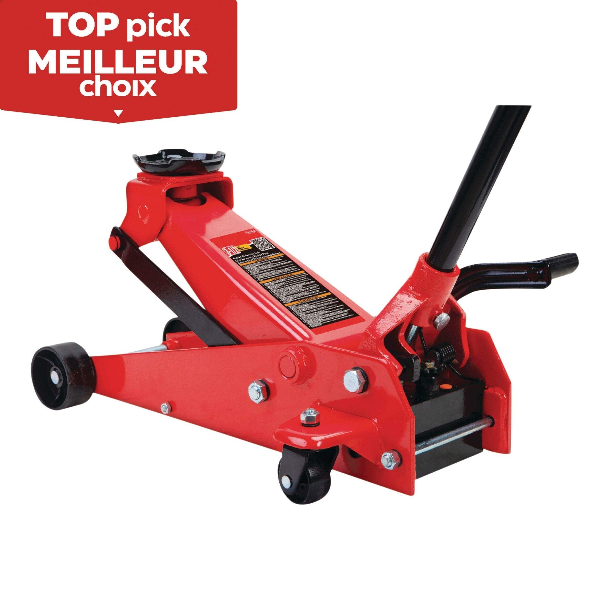 [Canadian Tire] Big Red Heavy-Duty + Garage Floor Jack w/ Quick Start ...