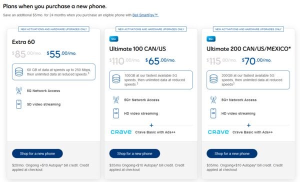 [Bell] [Black Friday] Bell Mobility EPP Black Friday BYOD New ...