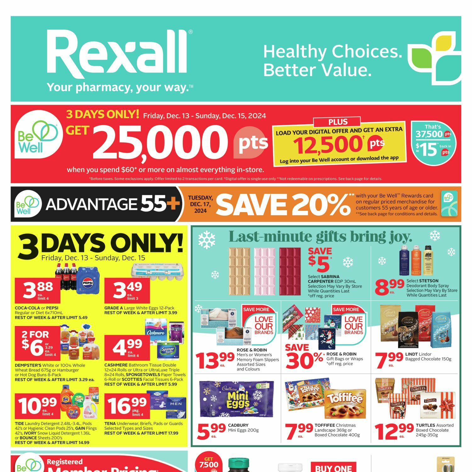 Rexall Weekly Flyer - Weekly Savings (ON) - Dec 13 – 19 - RedFlagDeals.com