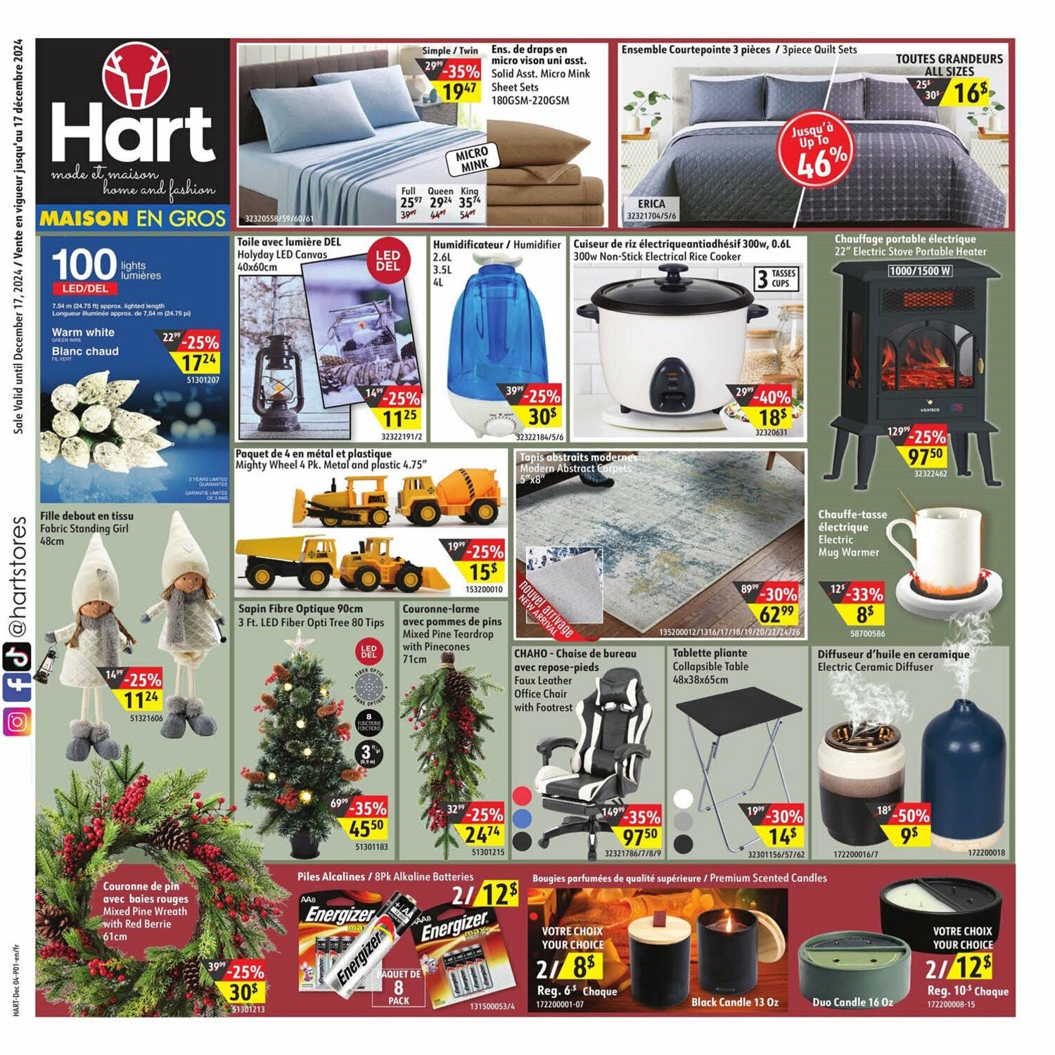 Hart Stores Weekly Flyer - 2 Weeks of Savings - Dec 4 – 17 ...