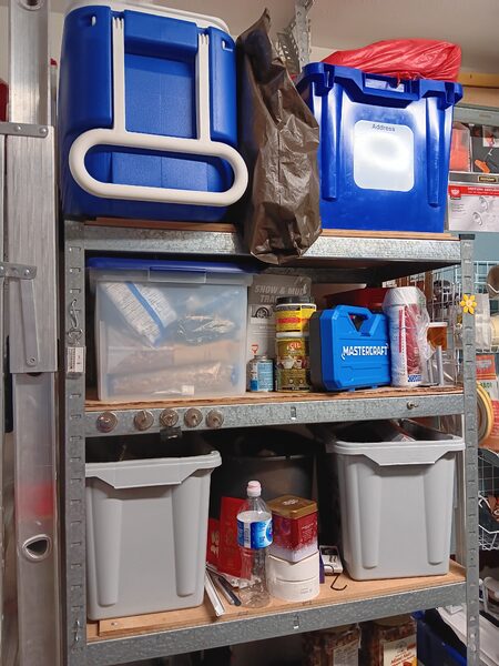 [Princess Auto] POWERFIST 5-Shelf Steel Shelving Unit Rack $14.99 (In ...