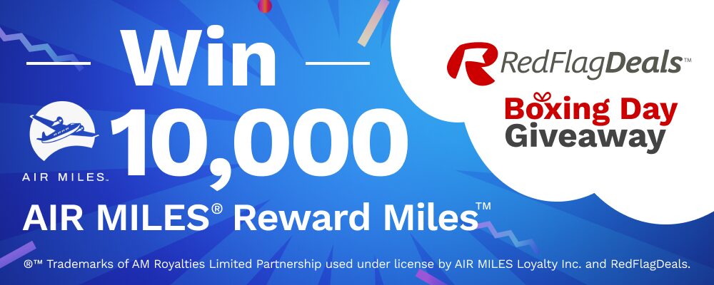 Enter to Win 10,000 AIR MILES® Reward Miles™ from RedFlagDeals.com ...