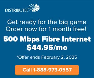 [Distributel] [Sponsored] Distributel 500 Mbps Fibre Internet: $44.95 ...