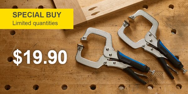 [Lee Valley] Pair of Face-Frame Clamps (Special Buy) - $19.90/pair ...