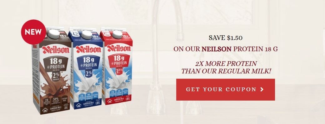 [No Frills] Neilson Truetaste Protein Milk 1.89L [18g protein/cup] - $2 ...