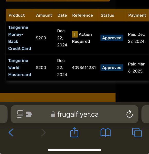 [Tangerine] Tangerine World Mastercard & Money-Back Card + $125 ...