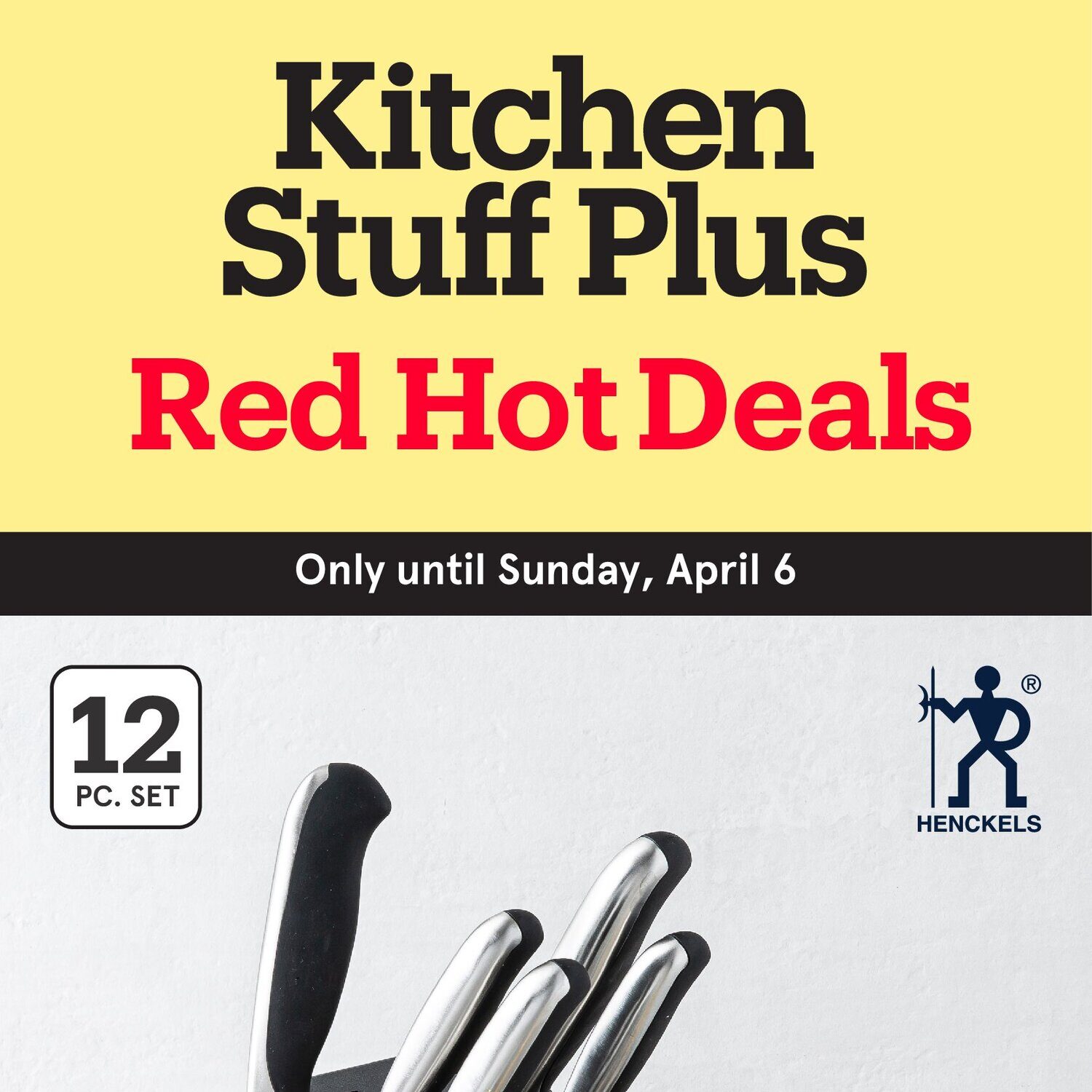 Kitchen Stuff Plus Weekly Flyer - Red Hot Deals - Mar 31 – Apr 6 ...