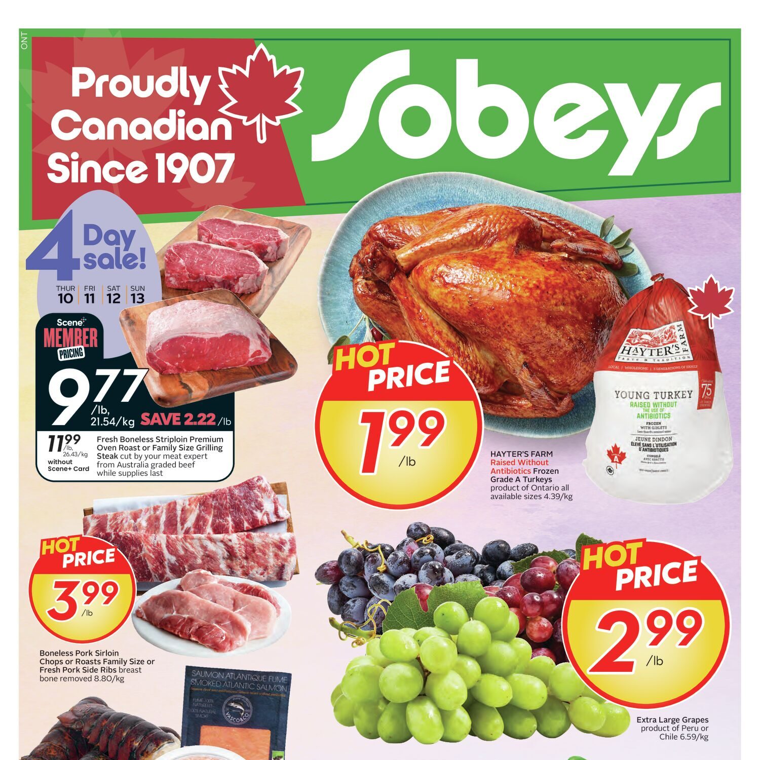 Sobeys Weekly Flyer - Weekly Savings (ON) - Apr 10 – 16 - RedFlagDeals.com