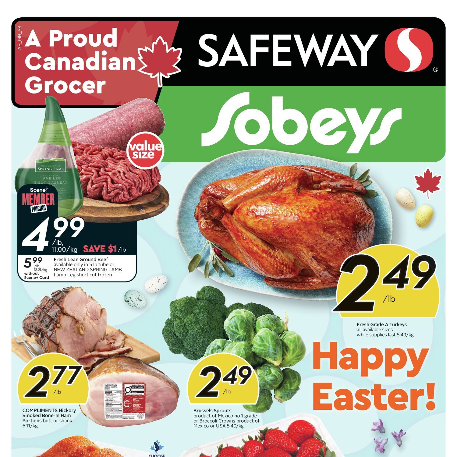 Safeway Weekly Flyer - Weekly Savings - Happy Easter (SK & MB) - Apr 17 ...