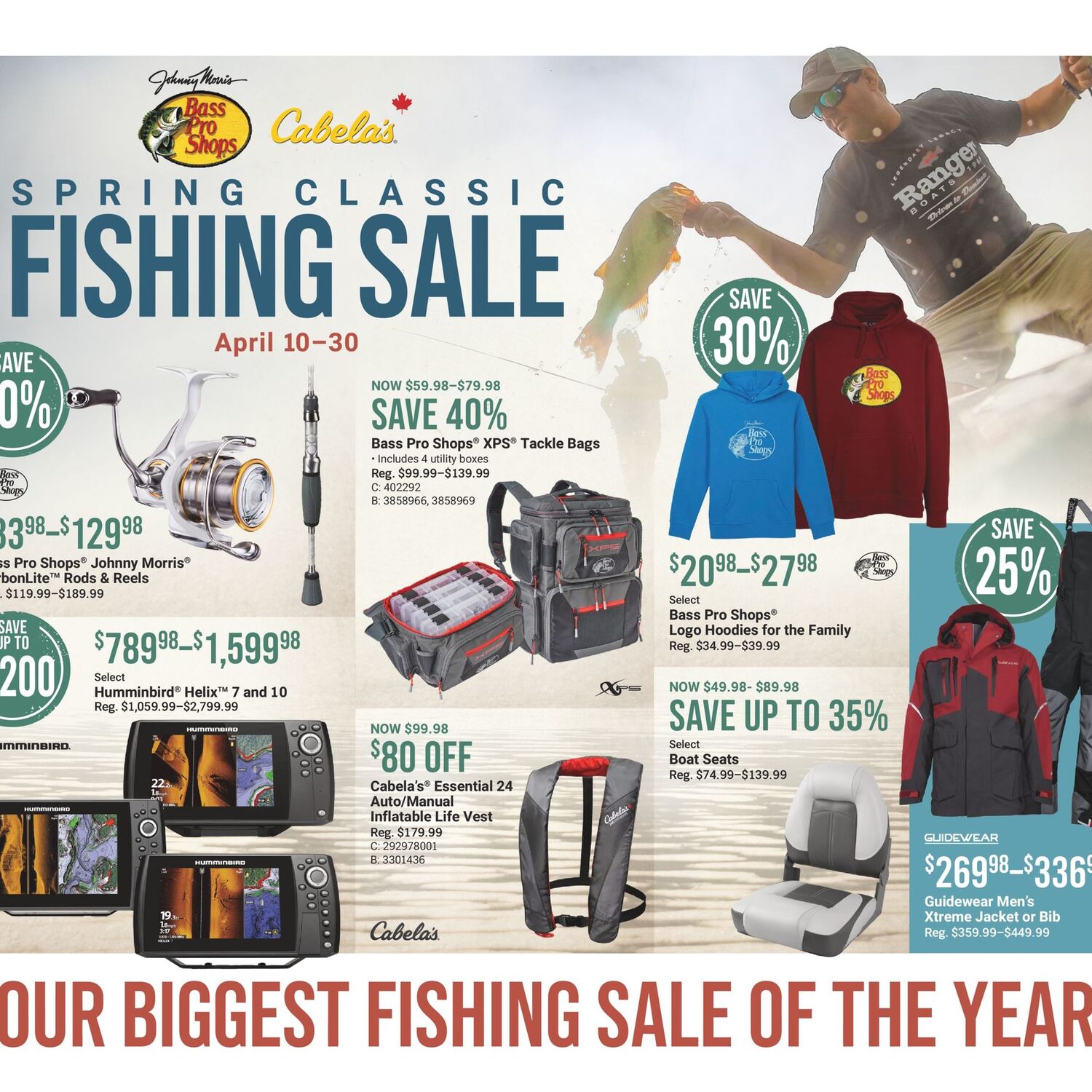 Bass Pro Shops Weekly Flyer - Spring Classic Fishing Sale (ON) - Apr 10 ...