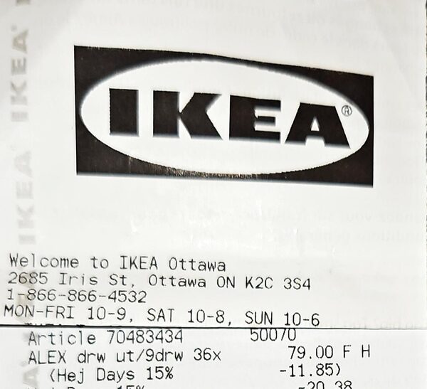 [IKEA] [Ottawa YMMV] Alex 9 Drawer Unit Black-Brown - RedFlagDeals.com ...