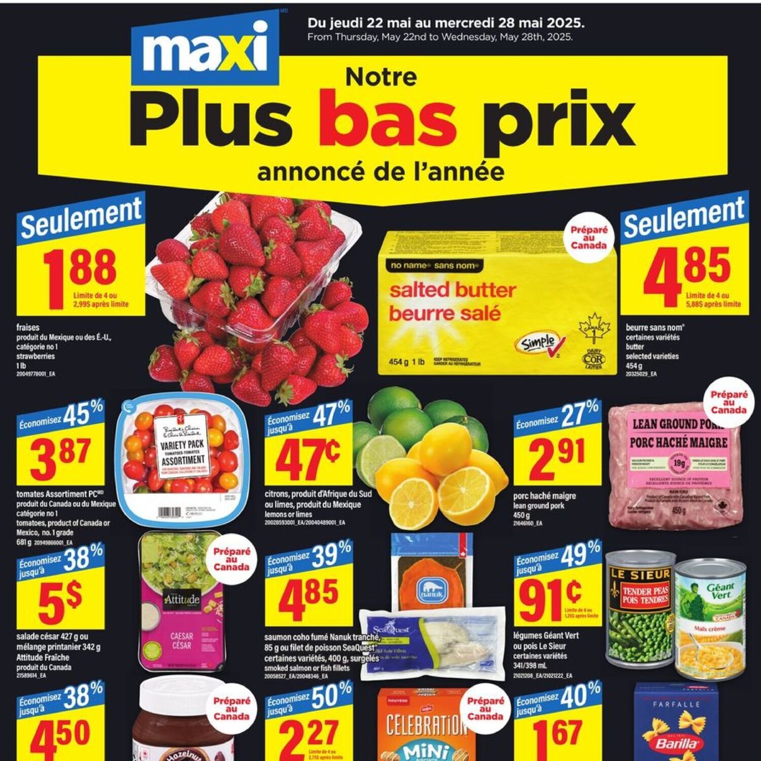 Maxi Weekly Flyer - Weekly Savings - May 22 – 28 - RedFlagDeals.com