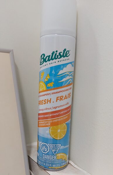 [Amazon.ca] 38% Off Batiste Dry Shampoo Spray, Fresh Scent, 200-ml ($6. ...