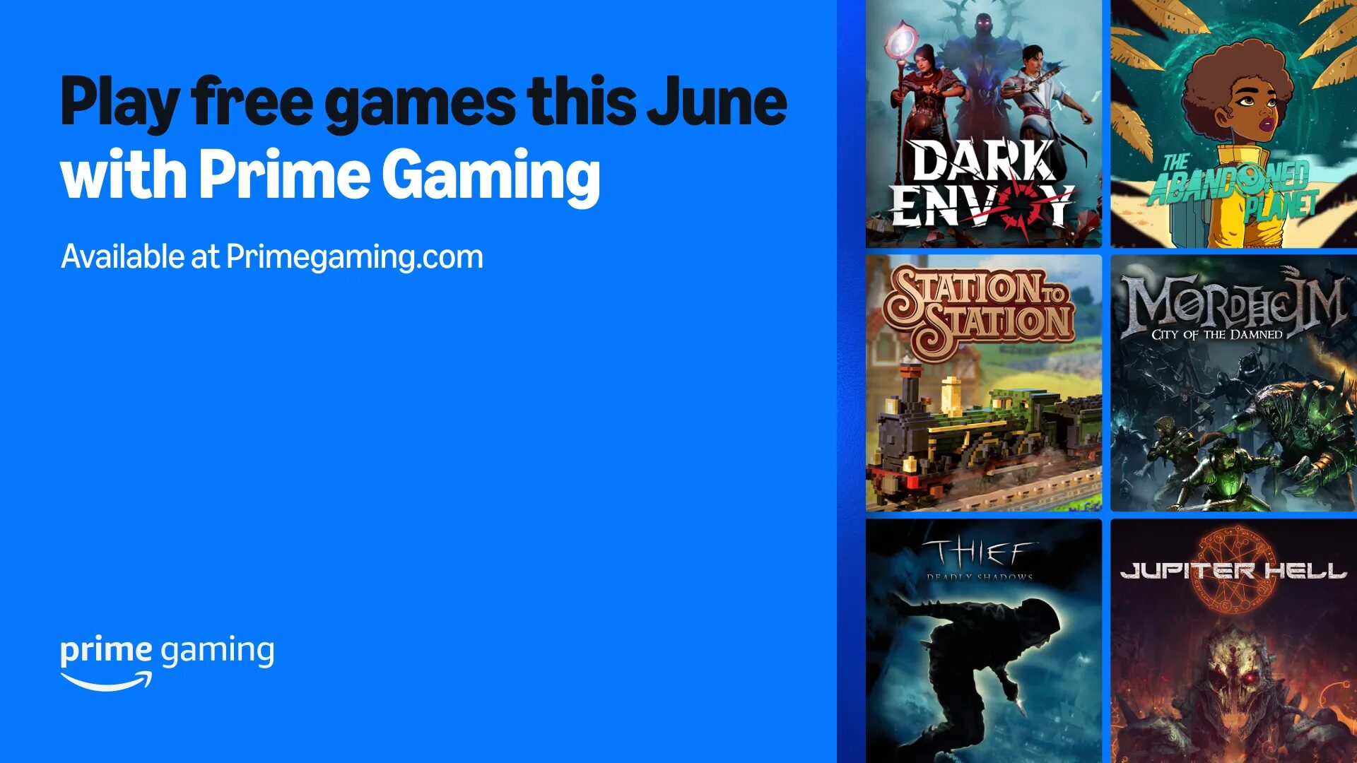 [Amazon.com] Prime Gaming Jun 2025 (til 9/3): FREE (9 games/1 DLC ...