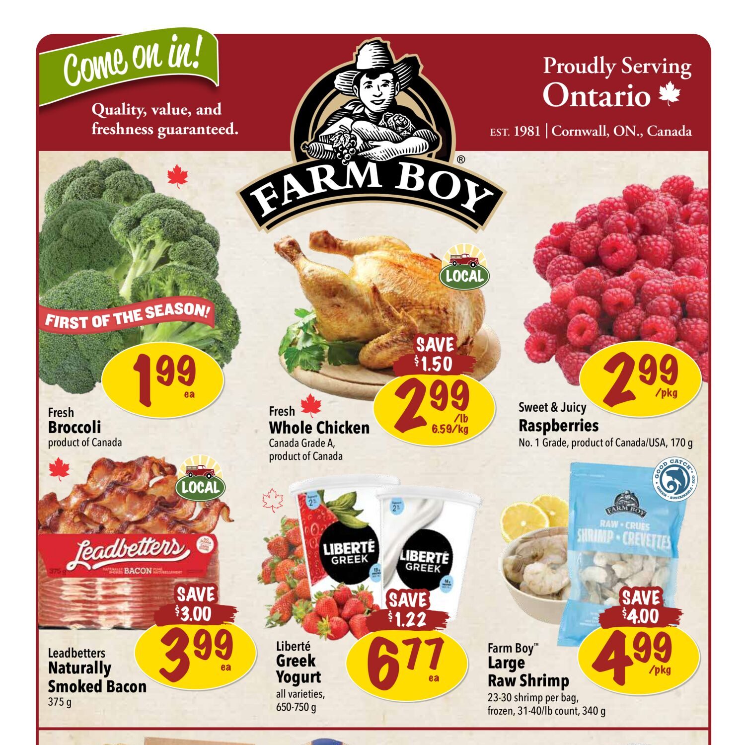 Farm Boy Weekly Flyer - Weekly Savings - Jul 10 – 16 - RedFlagDeals.com