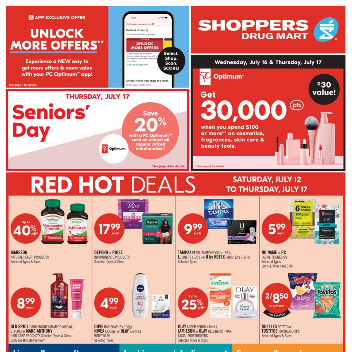 Shoppers Drug Mart Weekly Flyer - Weekly Savings (ON) - Jul 12 – 17 ...