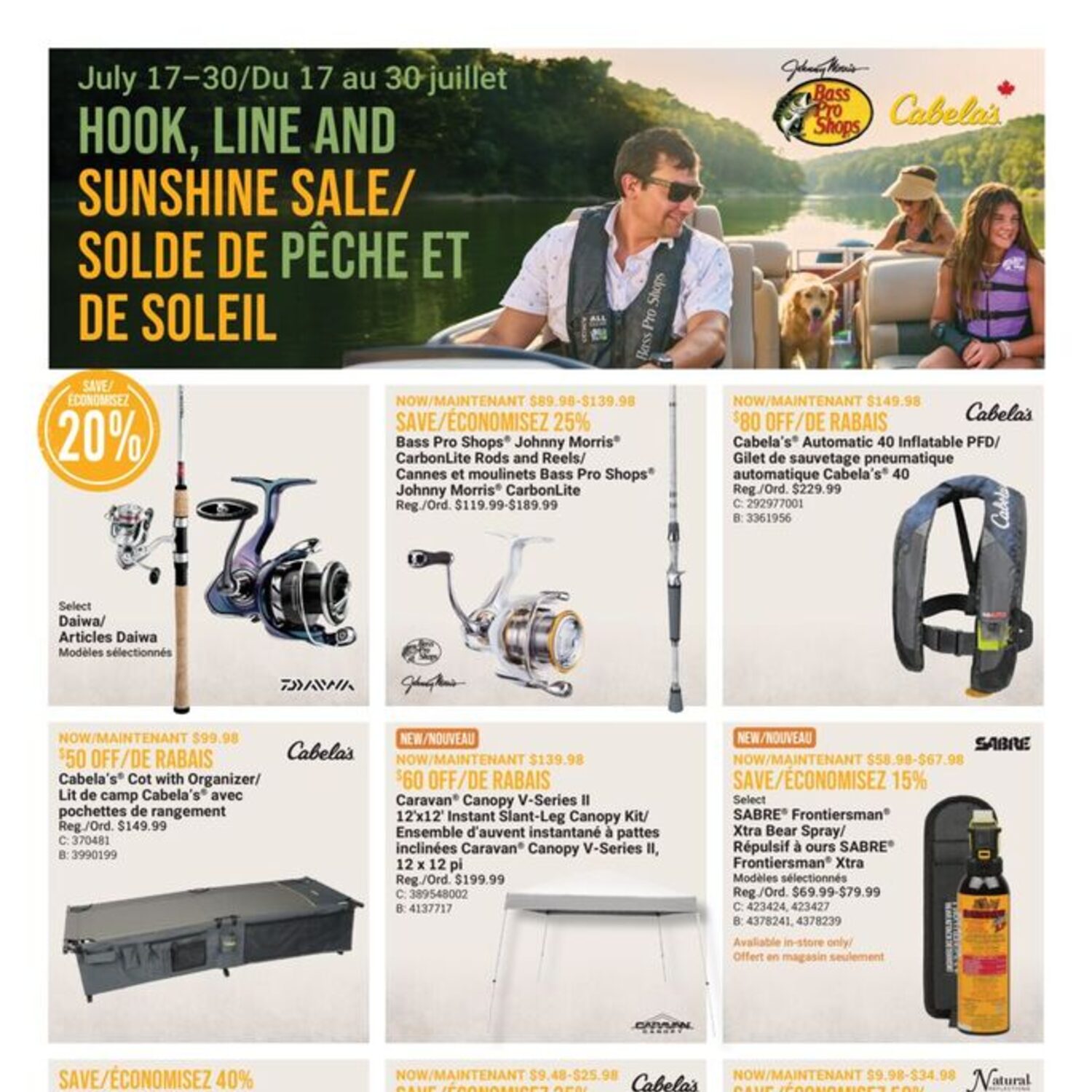 Bass Pro Shops Weekly Flyer - Hook, Line & Sunshine Sale (NB) - Jul 17 ...