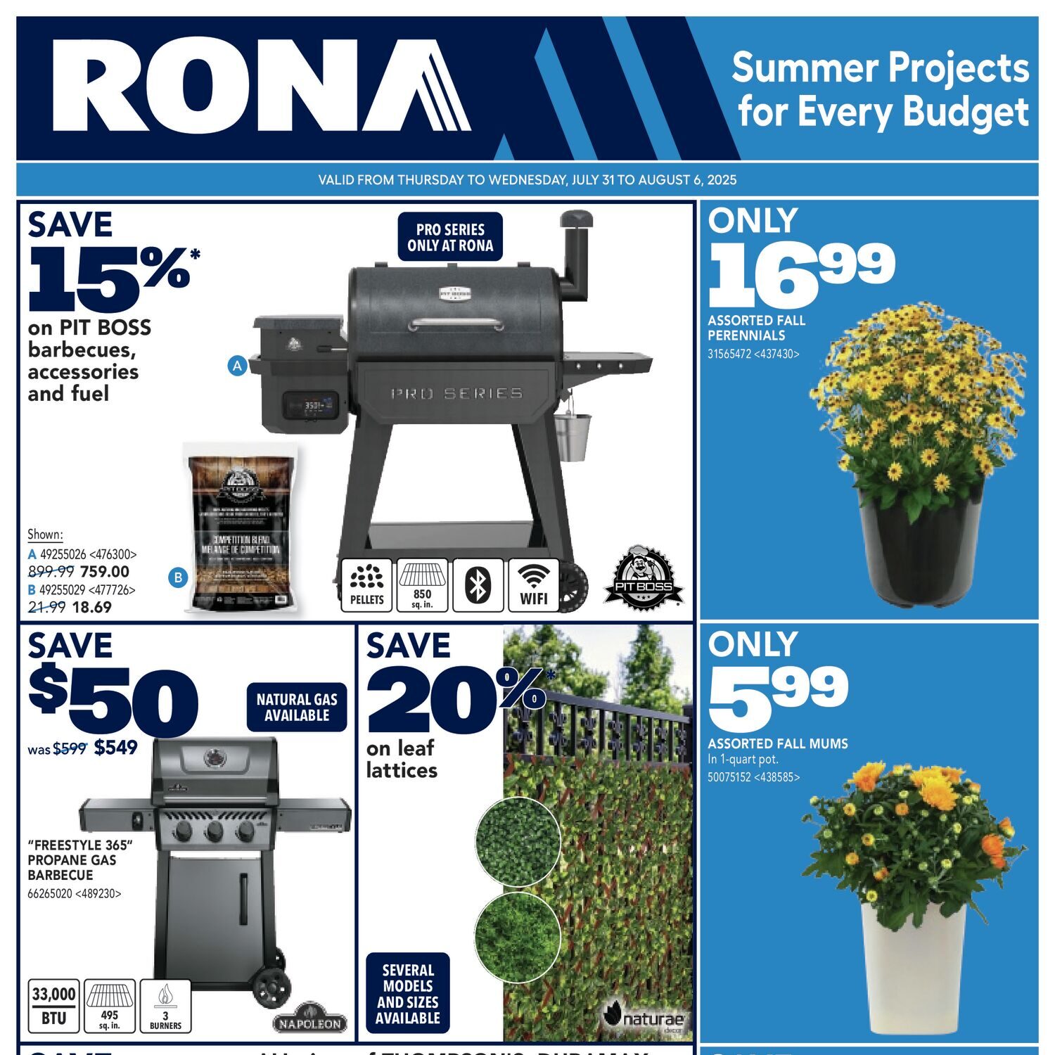 Rona Weekly Flyer - Weekly Deals (NS, NB & PE) - Jul 31 – Aug 6 ...