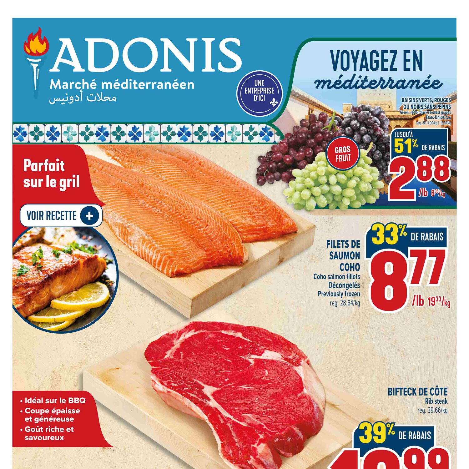 Marche Adonis Weekly Flyer - Weekly Specials (QC) - Jul 24 – 30 ...