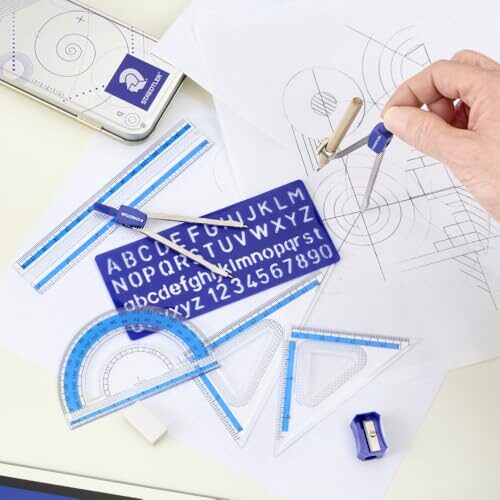 [Amazon.ca] $3.00: STAEDTLER 10-Piece Math Set with Metal Compass, 6 ...