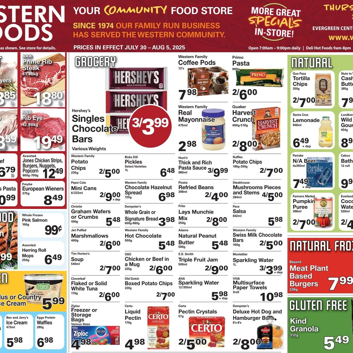 Western Foods Weekly Flyer - Weekly Specials - Jul 30 – Aug 5 ...