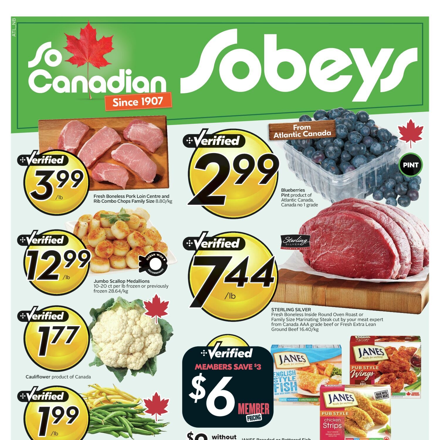Sobeys Weekly Flyer - Weekly Savings (NB) - Aug 14 – 20 - RedFlagDeals.com