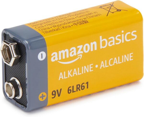 [Amazon.ca] Amazon Basics 9 Volt Everyday Alkaline Battery, Pack of 8 ...